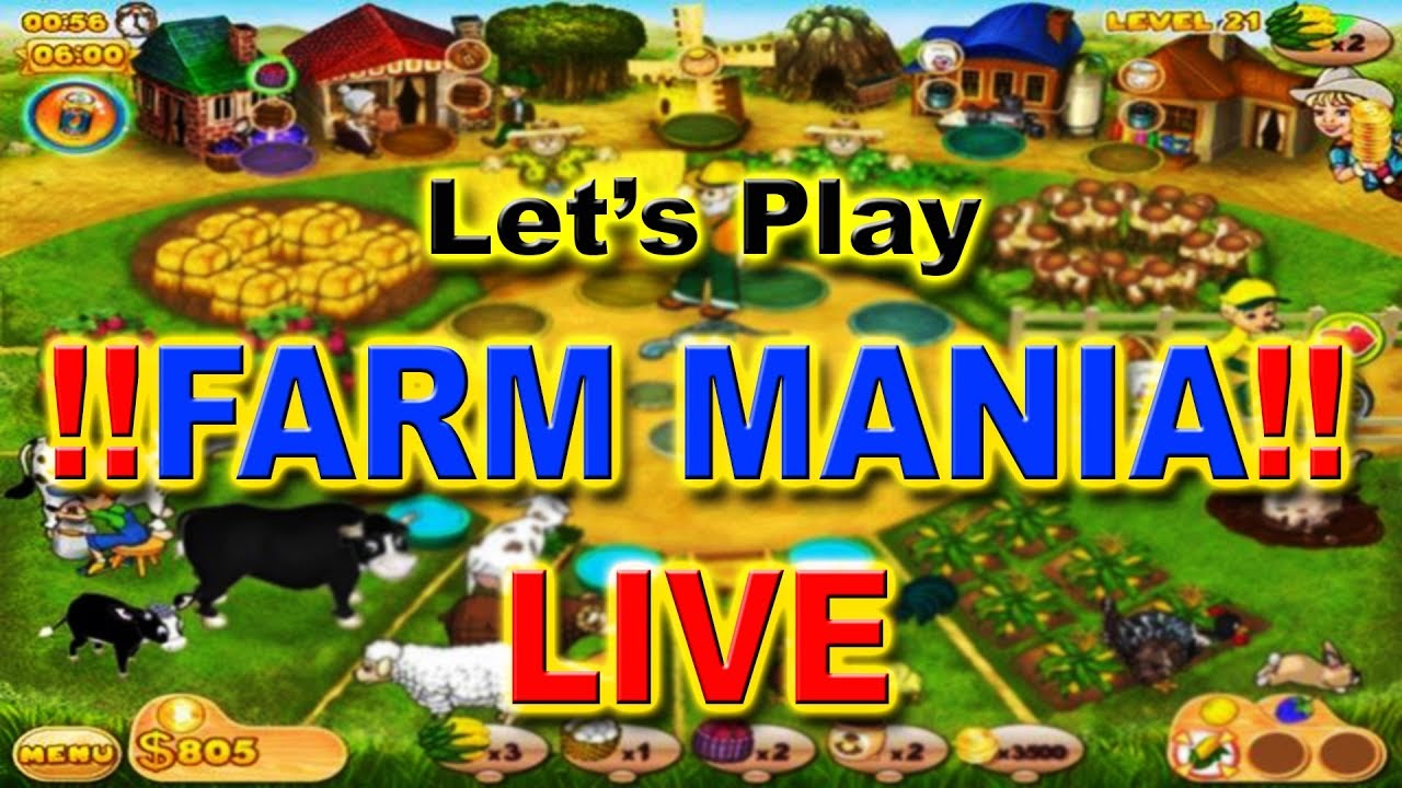 FARM MANIA - It's Farming Time - YouTube