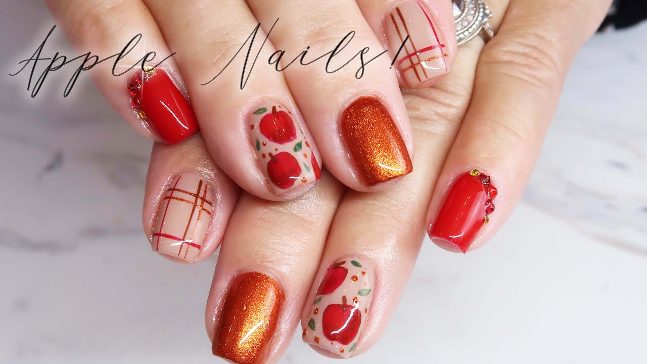 Nail Art Apple
