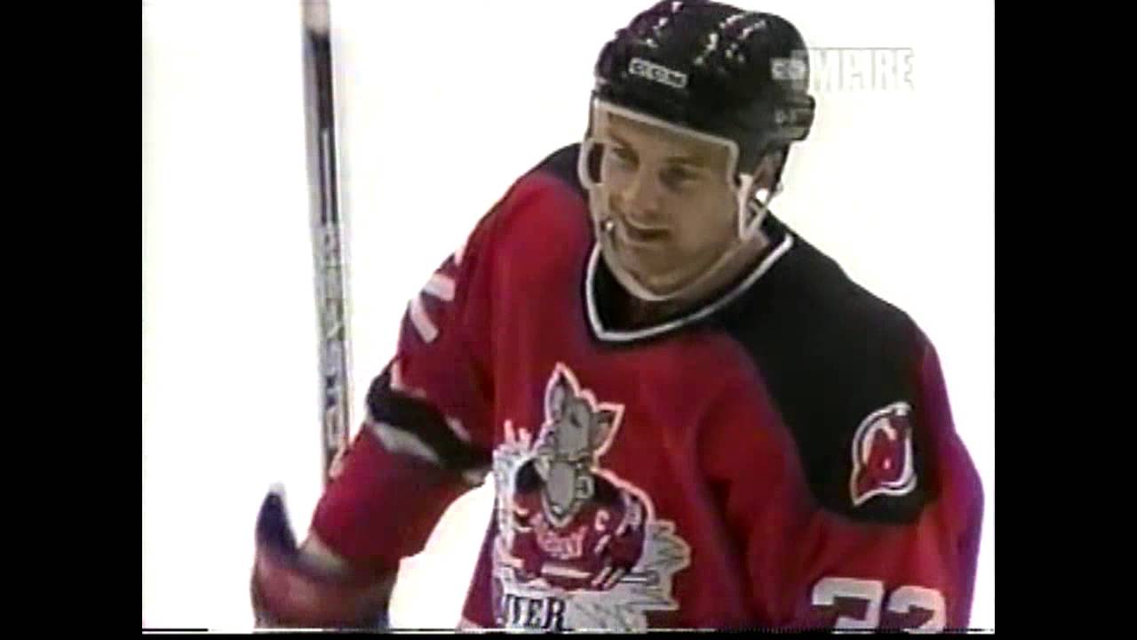 2/8/1998 Bryan Muir Goal vs. Rochester Amerks - YouTube