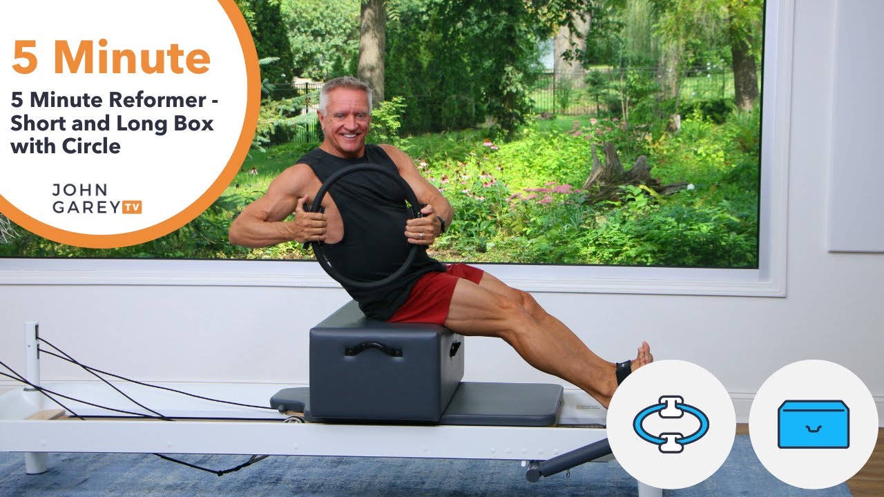 5 Minute Reformer Short and Long Box with Circle - YouTube