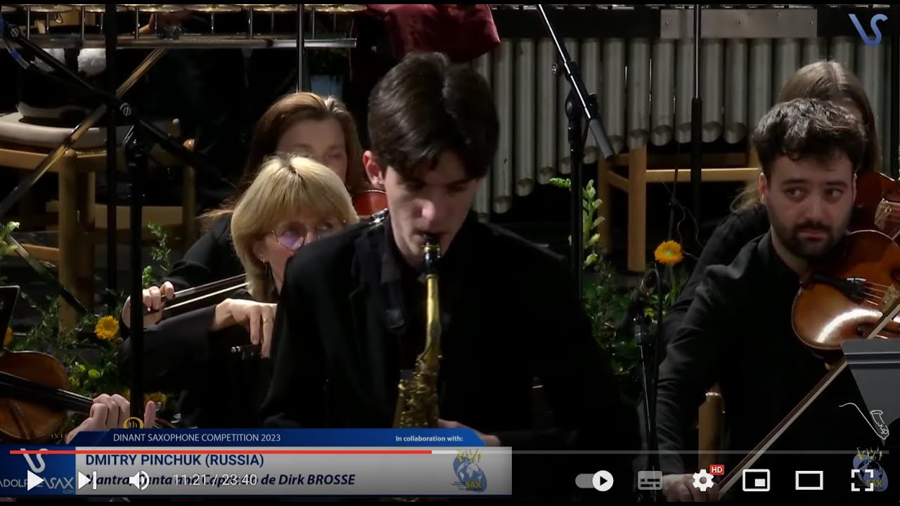 Dmitry PINCHUK (Russia) plays Mantra, Canto and Capriccio by Dirk ...