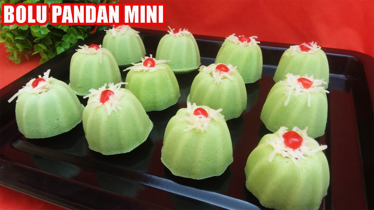 Bolu Pandan Mini Kukus 2 Telur - Ide Jualan 1000an - YouTube