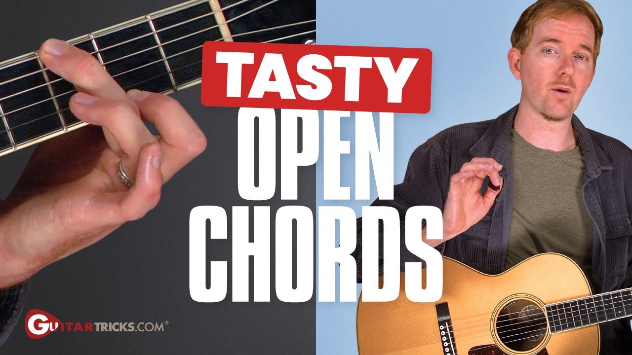 5 easy open chords that sound AMAZING - YouTube