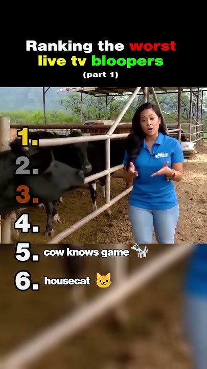 Ranking Funny Live TV Bloopers (HILARIOUS😂) - YouTube
