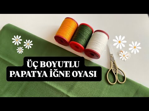 562.EFSANE KİPRİT ÇUBUĞU İLE  PAPATYA YAPIMI IGNE OYASI MODELI 2025 #papatya 