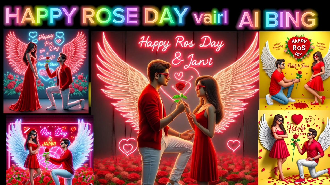 Happy Rose Day Ai Bing Image Create How To Create Ai Image Bing # ...