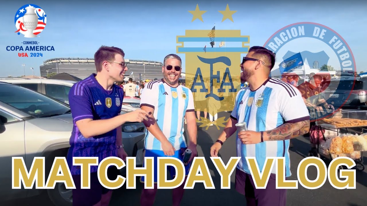 ARGENTINA 1-0 CHILE | Copa America Matchday Vlog - YouTube