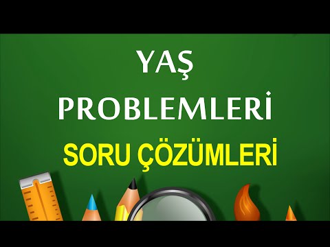 Matematik Yaş Problemleri Soru Çözümleri | Ekol Hoca