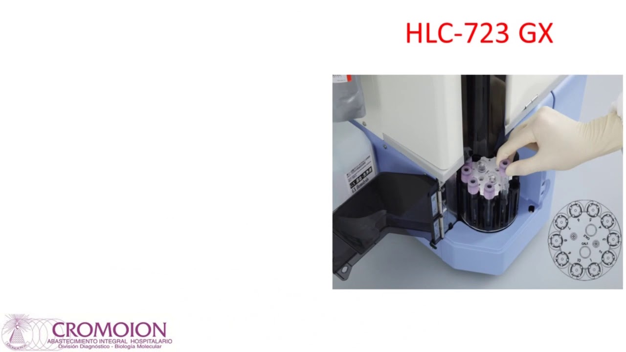 Tosoh HLC 723 GX - YouTube