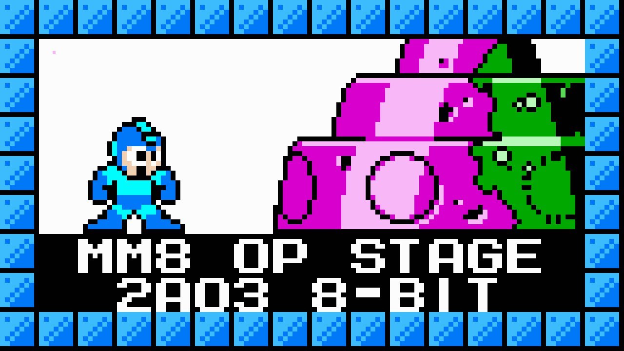 [Mega Man 8] Intro Stage (2A03 8-Bit) - YouTube