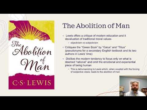 CS Lewis & The Abolition of Man - YouTube