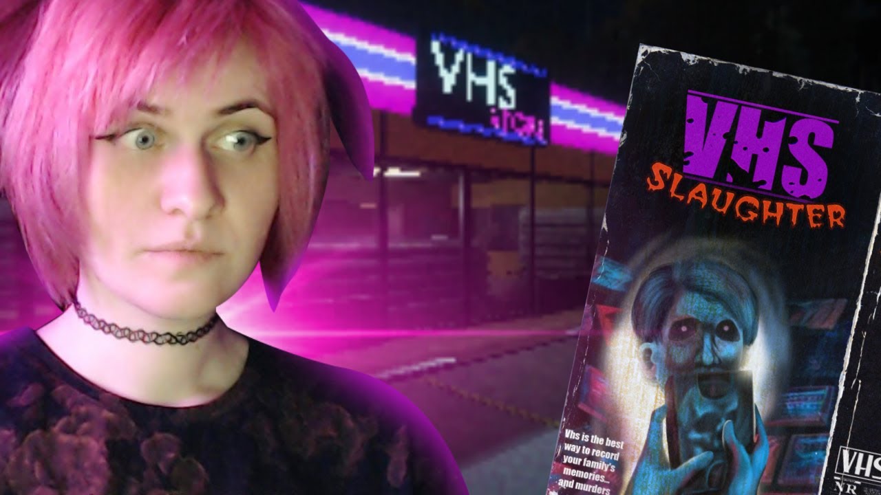 VHS ХОРРОР В ВИДЕОПРОКАТЕ Прохождение инди хоррора vhs slaughter - YouTube