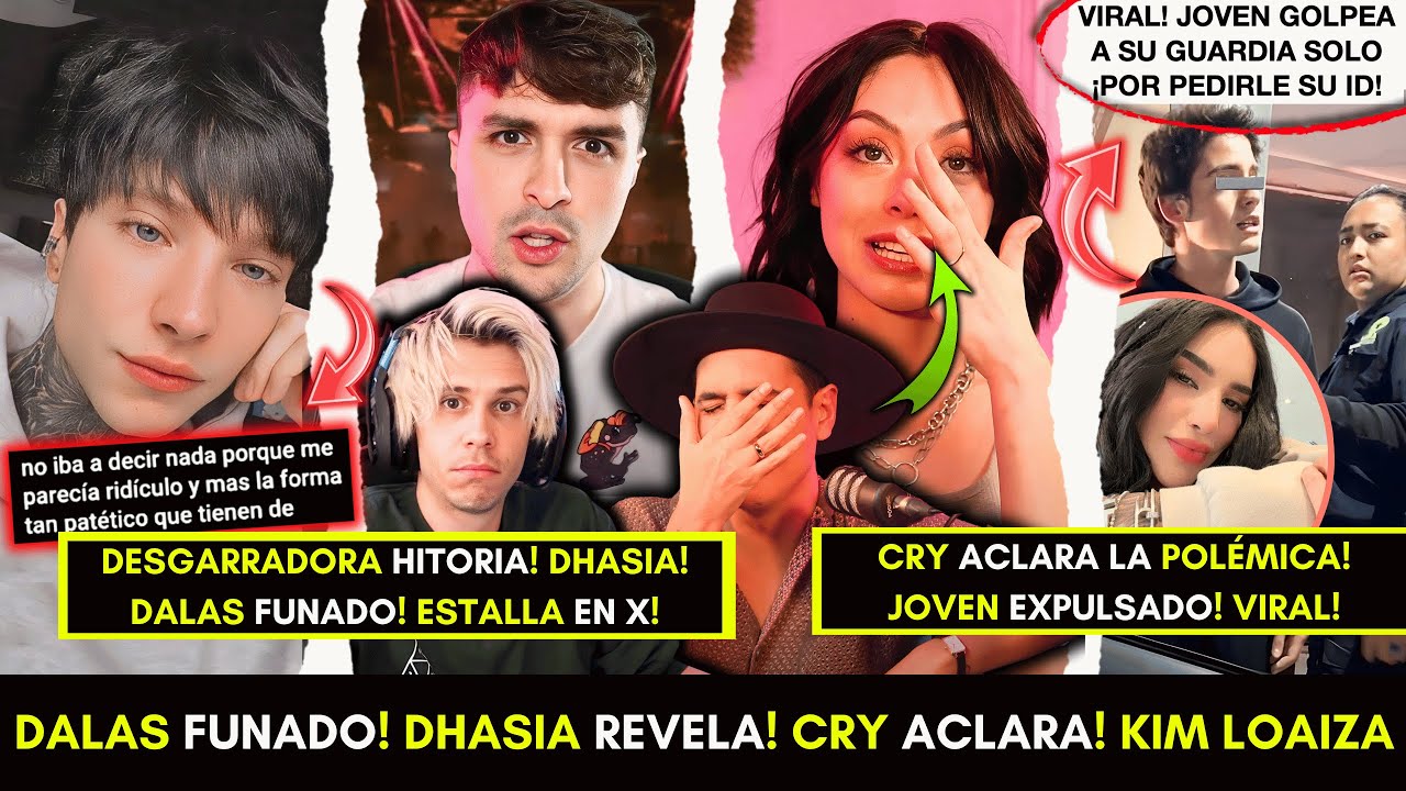 FUNAN a DALAS! DHASIA revela en LÁGRIMAS! CRY furioso! Su EX filtra ...
