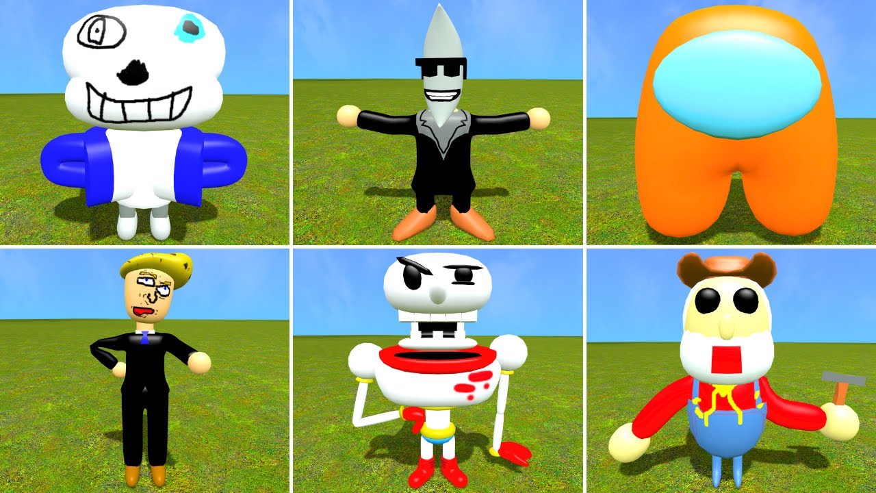 NEW 3D MEMES NEXTBOT FANMADE V2 IN Garry's Mod - YouTube