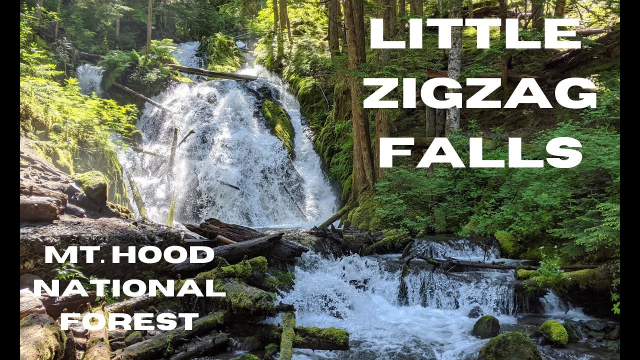 Little Zigzag Falls | Mount Hood Wilderness | Pacific Northwest - YouTube