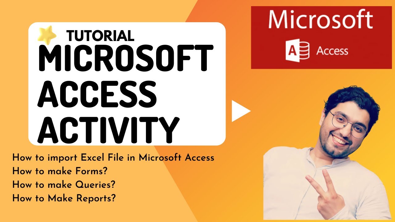 Microsoft Access Activity for learners |by hsaan yaseen - YouTube
