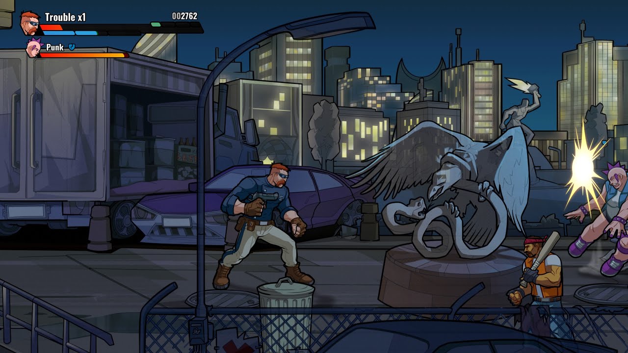 Mayhem Brawler Gameplay 👊 PS4 XboxOne Switch - It's a beat 'em up - YouTube