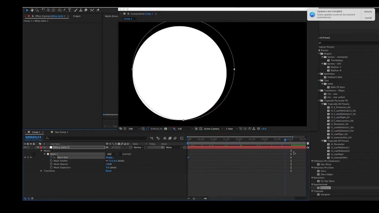 After Effects Mask How To Change The mask Size Tutorial YouTube After Effects Mask How To Change The mask Size Tutorial YouTube