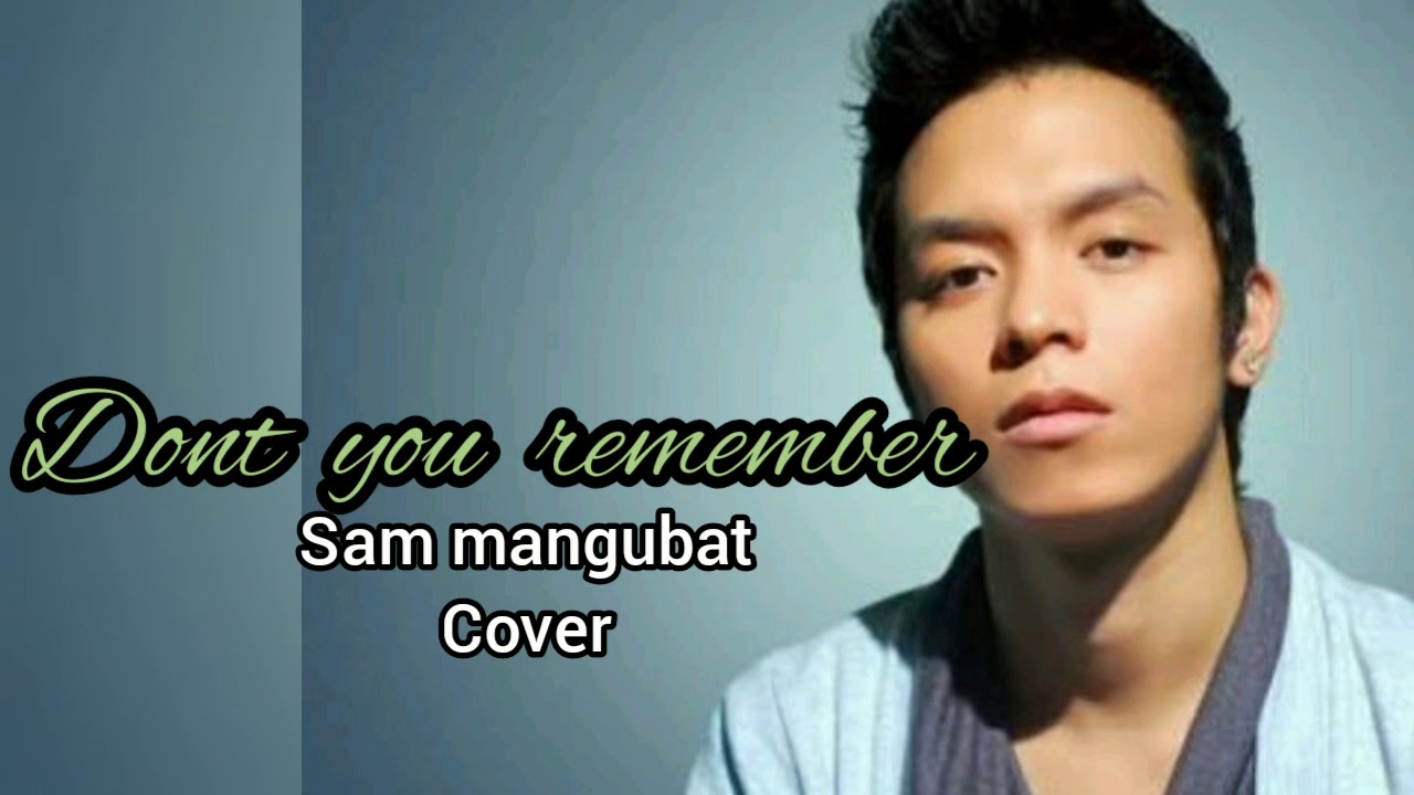 Adele Don t You Remember Cover Lyrics Sam Mangubat YouTube adele-don-t-you-remember-cover-lyrics-sam-mangubat-youtube