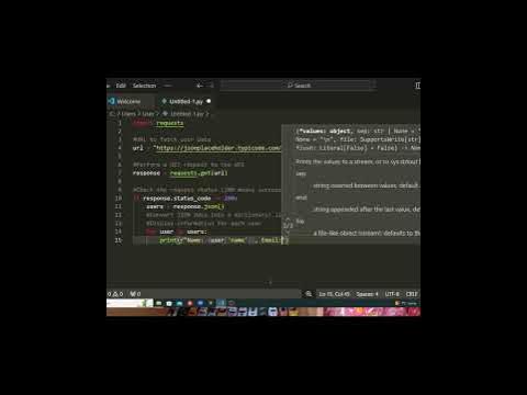 Python API Request: Get Fake User Data – Quick Guide - YouTube