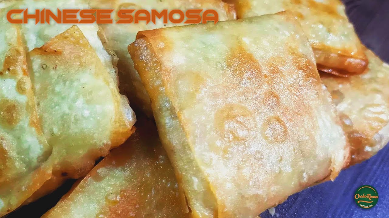 How to make Chinese Samosa Recipe | Chicken & Vegetable Samosa Recipe ...