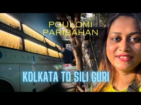 Poulomi Paribahan Bussiness class Bus Journey 🔥|| KOLKATA TO SILIGURI 🫶 ...