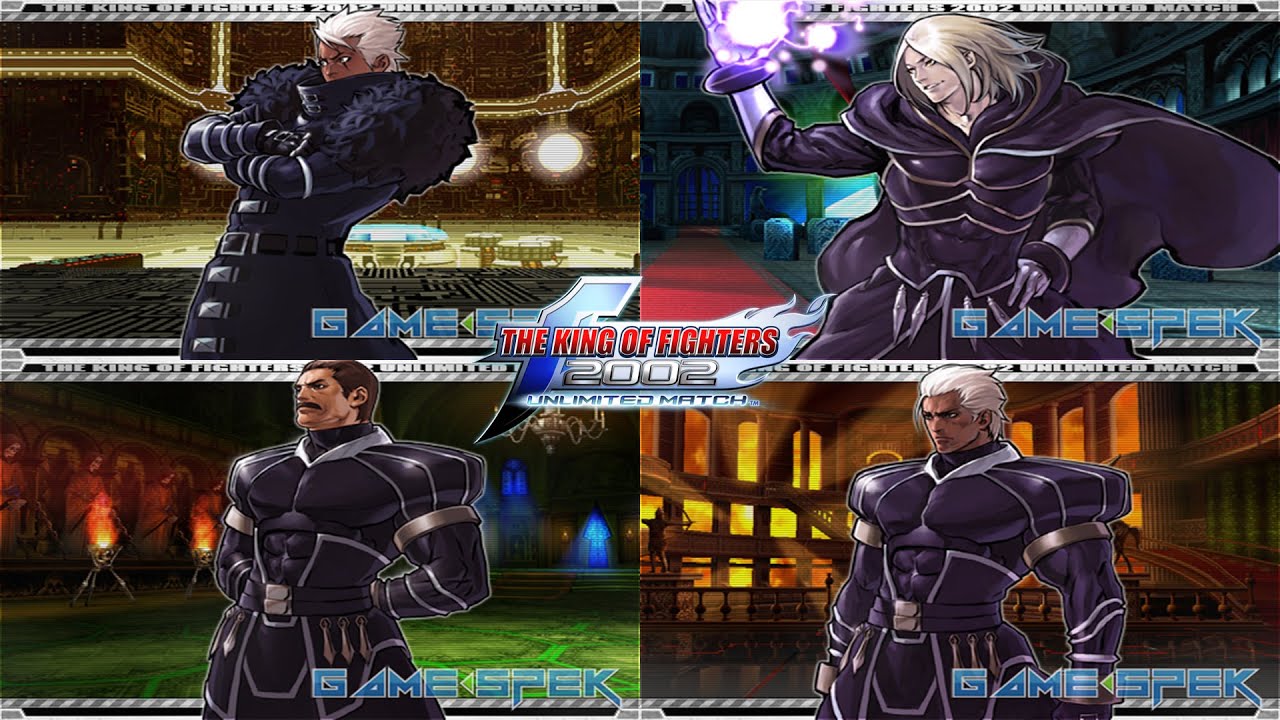 Intro The King Of Fighters 2002 UM Team NESTS Bosses - YouTube