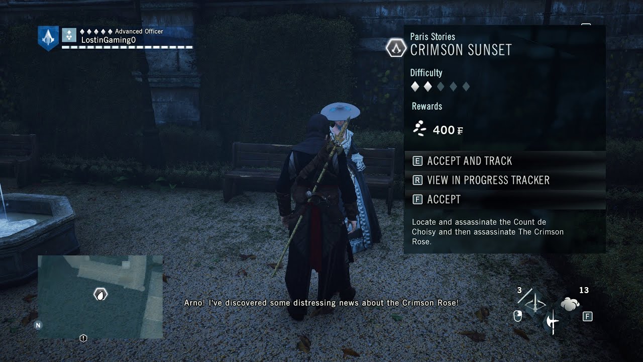 Assassin's Creed Unity PC - Paris Stories - Crimson Sunset Walkthrough ...