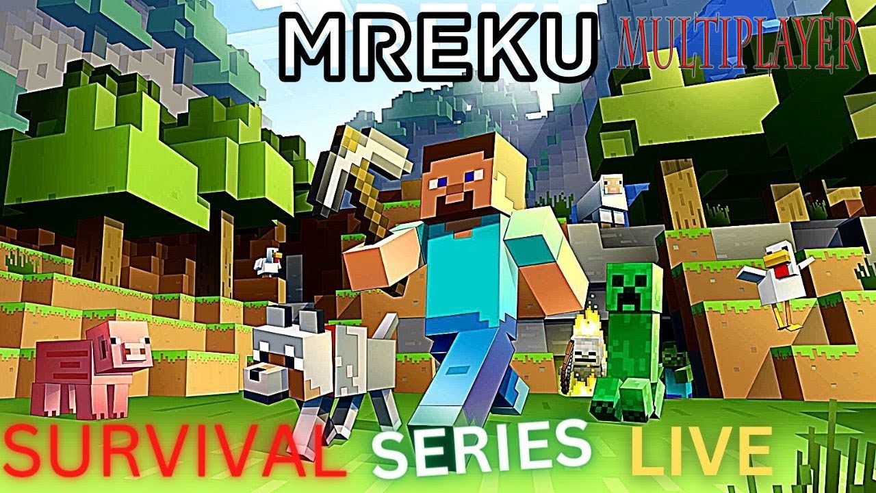 MINECRAFT SUVIVAL SERIES MULTIPLAYER MREKU - YouTube