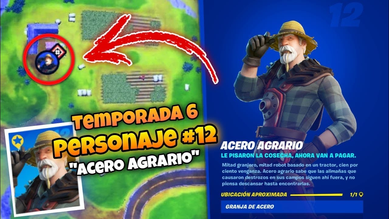 Como ENCONTRAR la UBICACIÓN del PERSONAJE NÚMERO #12 de FORTNITE ...