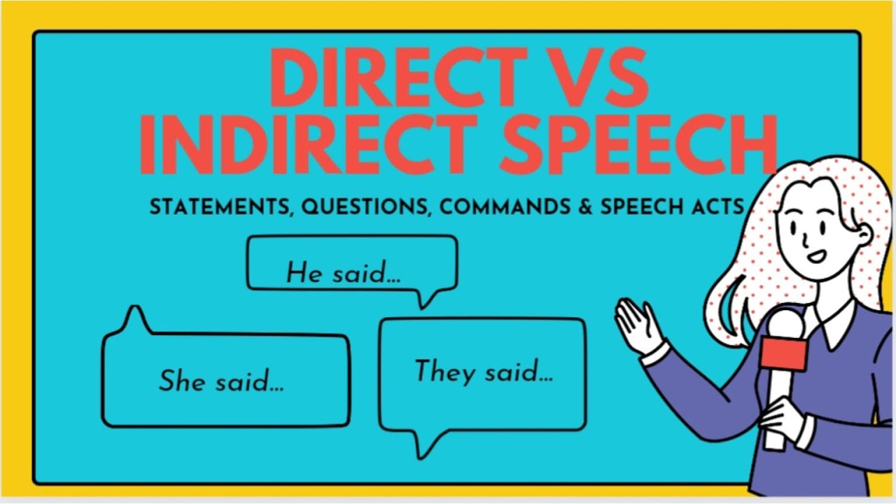 "Direct Vs Indirect speech: Key Differences and Usage Tips" - YouTube