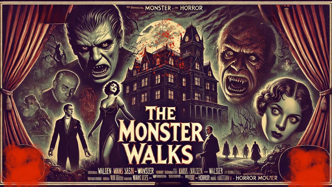 The Monster Walks Remastered (1932): Early Horror Movie Classic Cinema ...