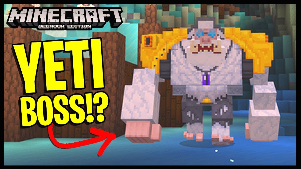 MONSTERS FROM THE ICE!! #3 | Minecraft Bedrock Map | Ft. NettyPlays ...