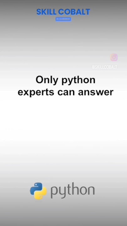 🚀 Python Challenge-30🐍 - YouTube