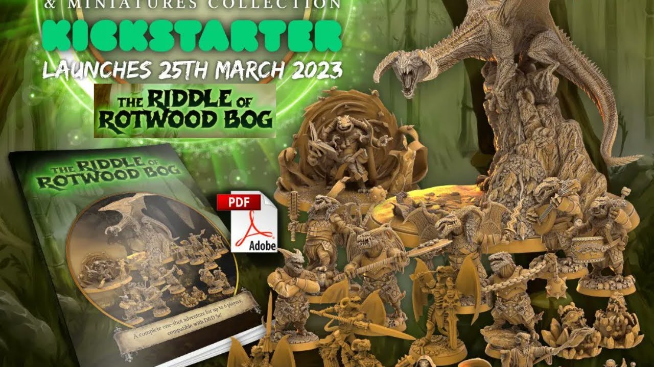 D&D 5e One Shot - The Riddle of Rotwood Bog Actual Play - YouTube