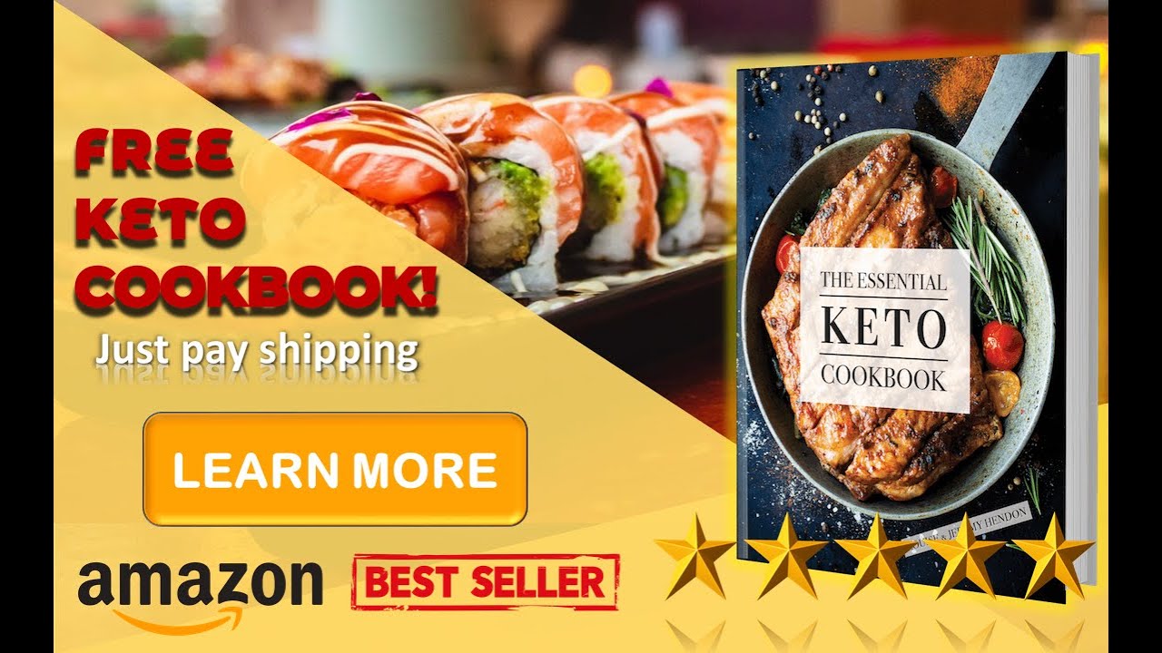 THE KETO COOKBOOK - AMAZON BEST SELLER - YouTube
