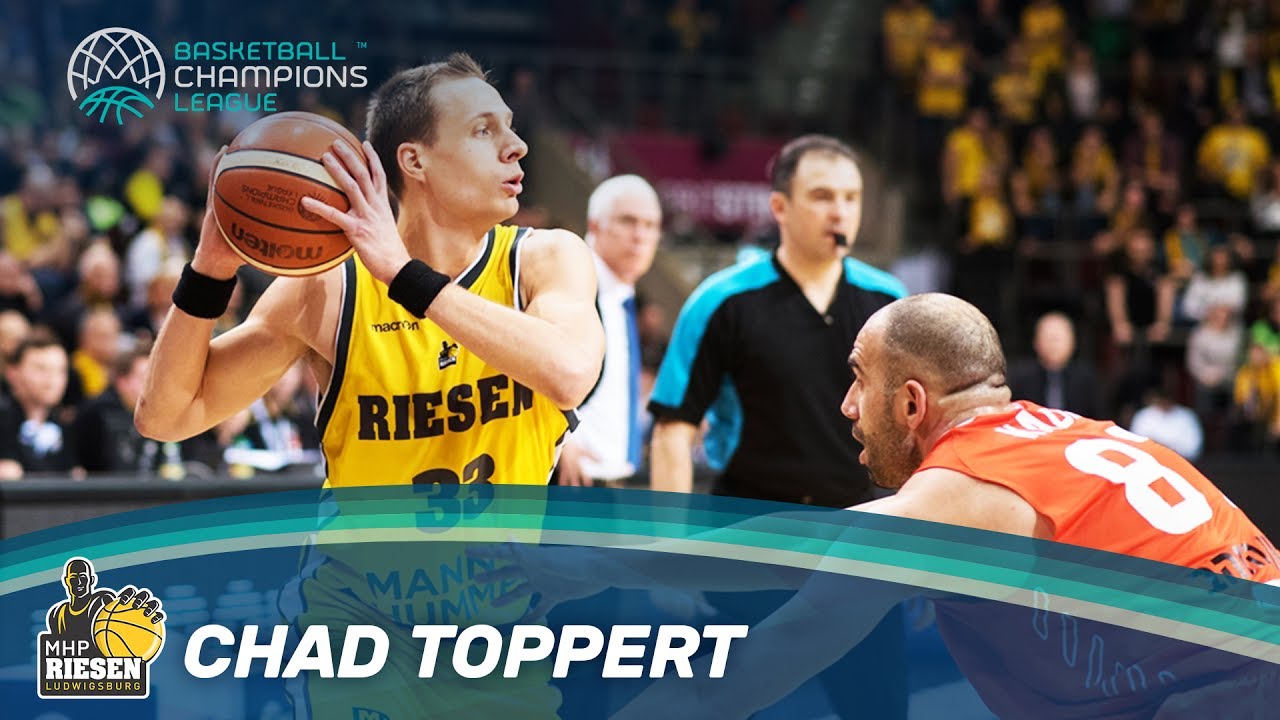 Chad Toppert's 3-pointers compilation - MHP RIESEN Ludwigsburg ...
