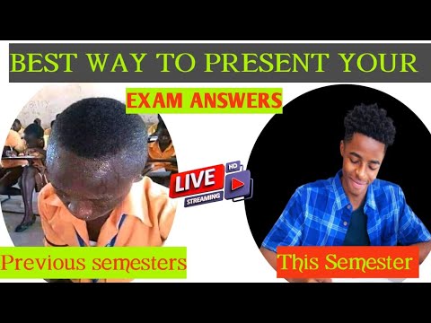 Best way to Answer Exam Questions || A MUST WATCH - YouTube