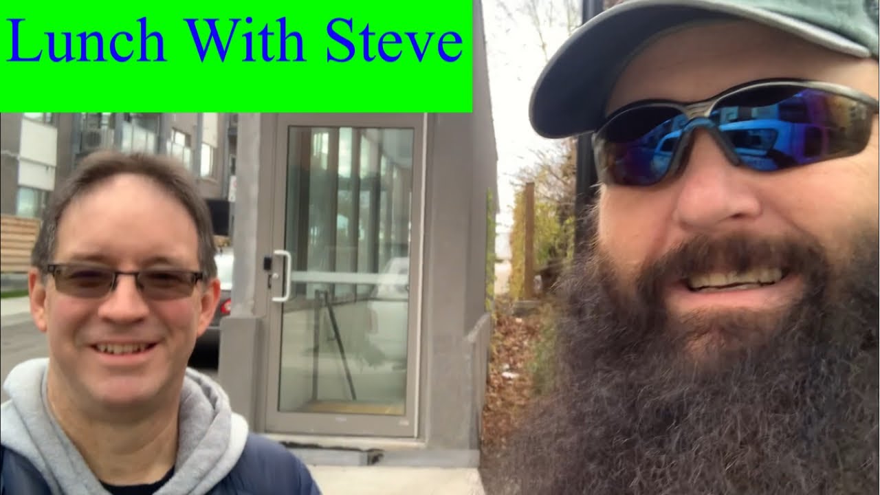 Lunch With Steve At Markham Square - YouTube