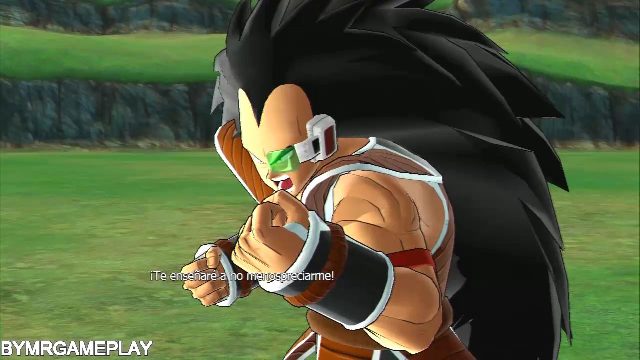 Dragon Ball: Raging Blast 2: Raditz All Attacks - YouTube