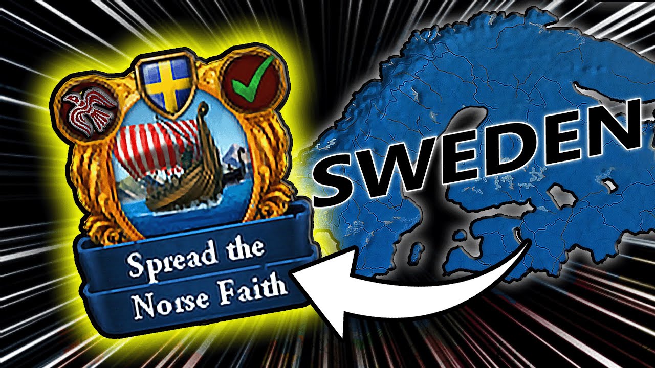The NORSE Path NO ONE Chooses As SWEDEN in EU4 - YouTube