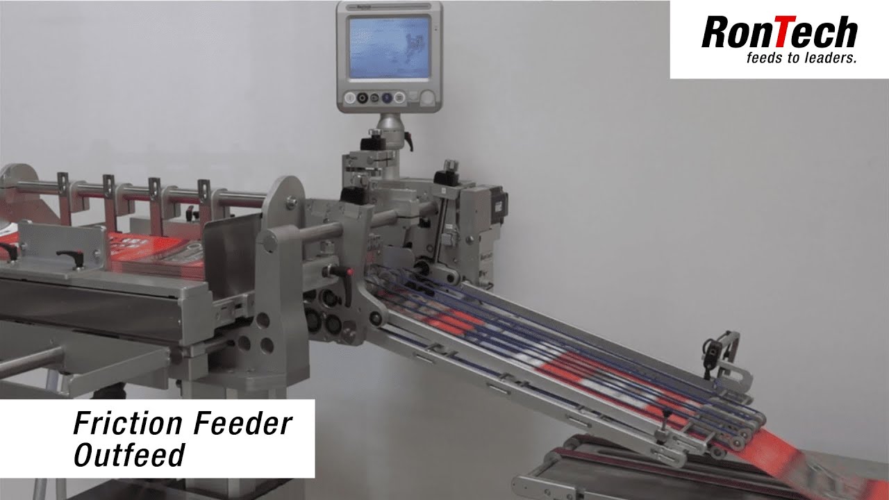 Friction Feeder / Friktionsanleger / Outfeed / RonTech - YouTube