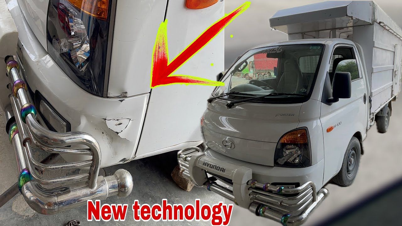 Accident Shahzoor Hyundai was repaired and perfected by a young master ...