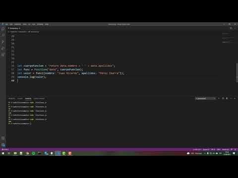 Funciones a partir de un string en Javascript | JS | function | string - YouTube