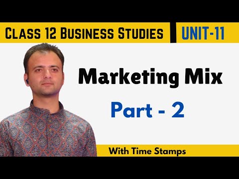 Marketing Mix Class 12 Business Studies | Chapter 11 Part 2 | Marketing ...