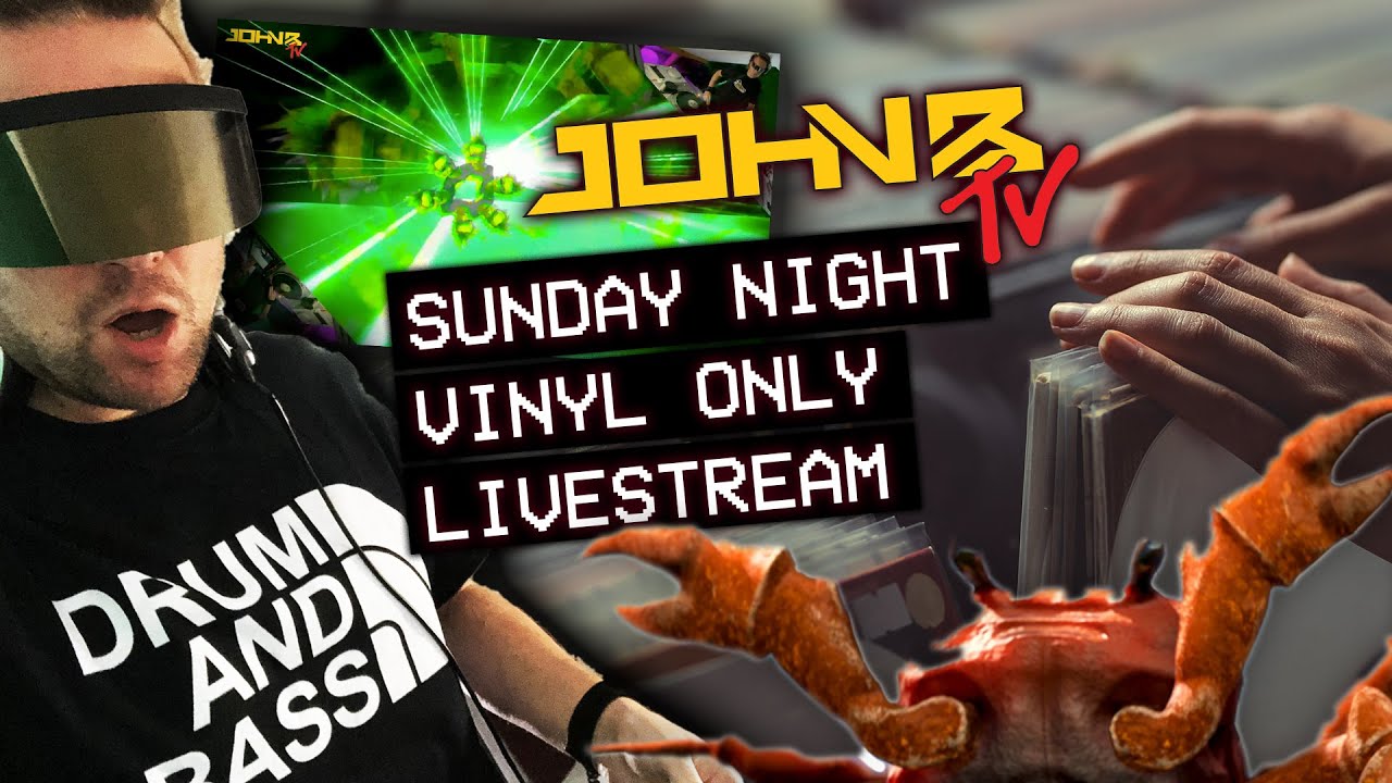 John B Vinyl D&B Classics DJ Set | Weekly Twitch Livestream | DRUM ...