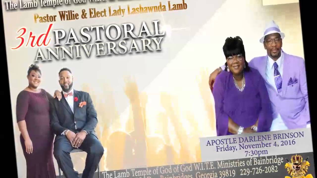 Pastors 3rd year Pastoral Anniversary - YouTube