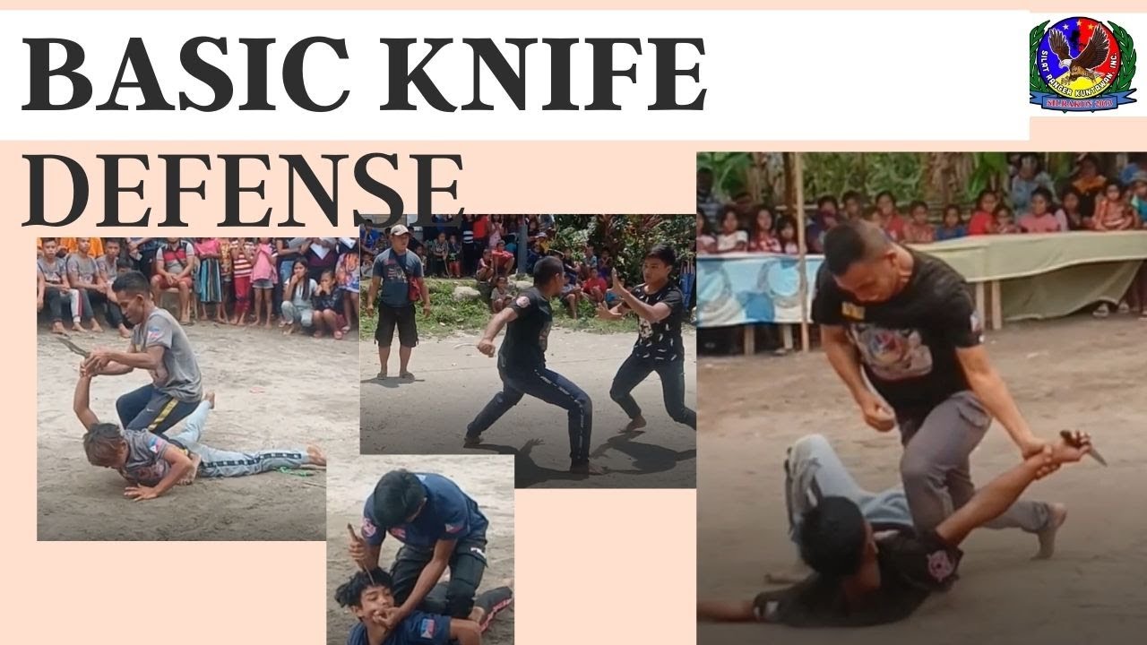Basic Knife defense - YouTube