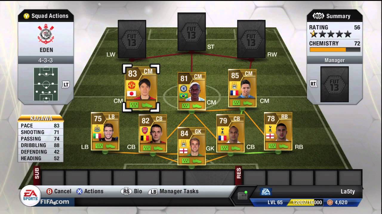 87 Eden Hazard! BPL Squad Builder! FIFA 13 Ultimate Team - YouTube