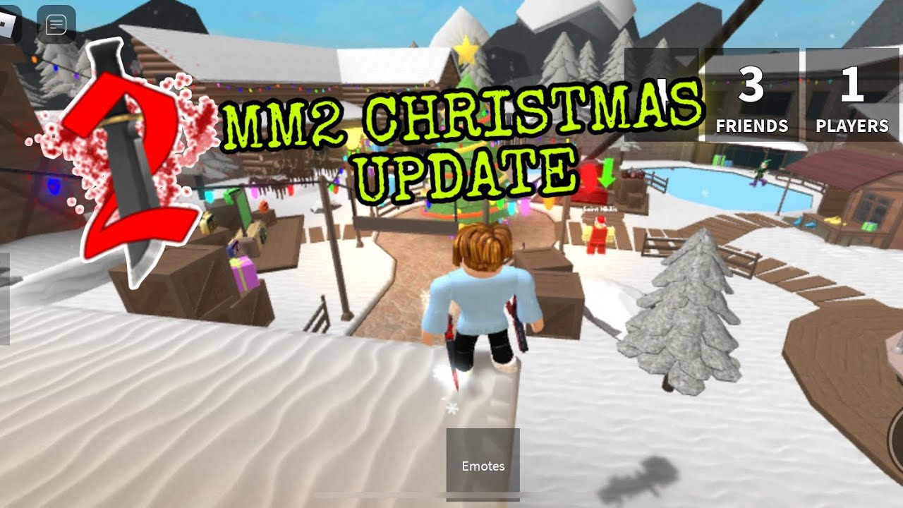 ROBLOX CHRISTMAS UPDATE IN MM2! (2021) - YouTube